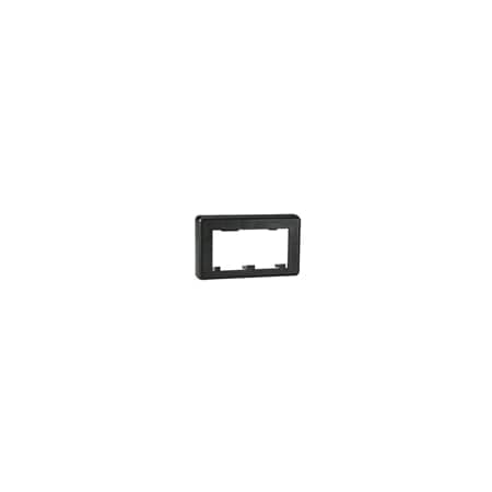 Panduit MODULAR FURNITURE FACEPLATE, SNAP-ON EXTENDER, BLACK ROHS ...
