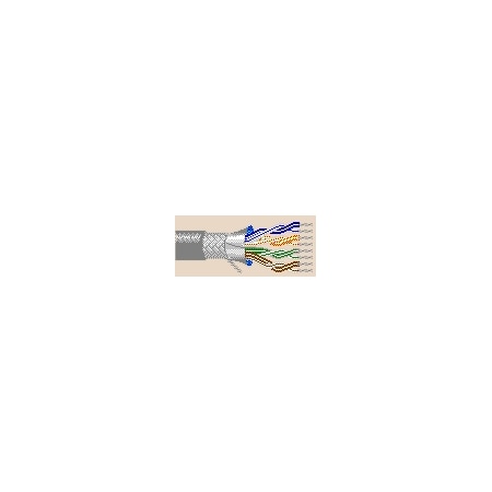 Belden Multi-Conductor Cable, AWM, 24 AWG, 12 C, Chrome, PVC, Stranded ...