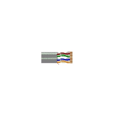 Belden 23-4P UTP-CMR SOL BC CAT6E, PO/PVC BLUE 1000FT RIB, BONDED-PAIR ...
