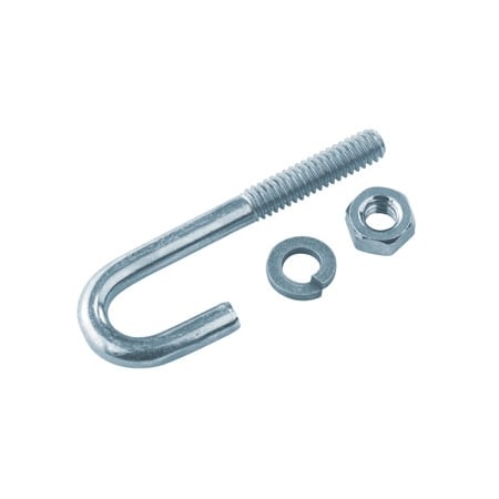 Ortronics J-BOLT, 2.25" LENGTH WITH HARDWARE, ZINC PLATED 108819 | Zoro