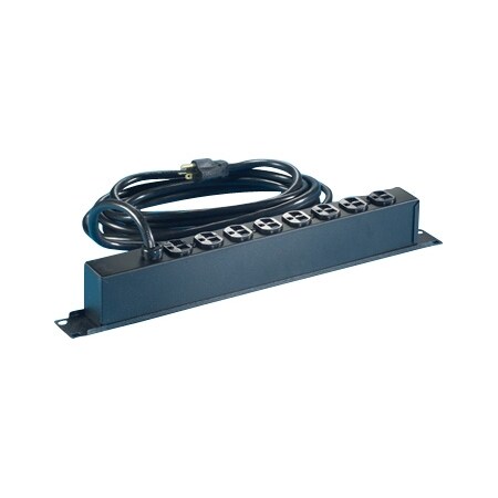 Ortronics 8-OUTLET POWER STRIP, 19"W RACK MOUNT 20AMP W/SWITCH, 15 FT ...