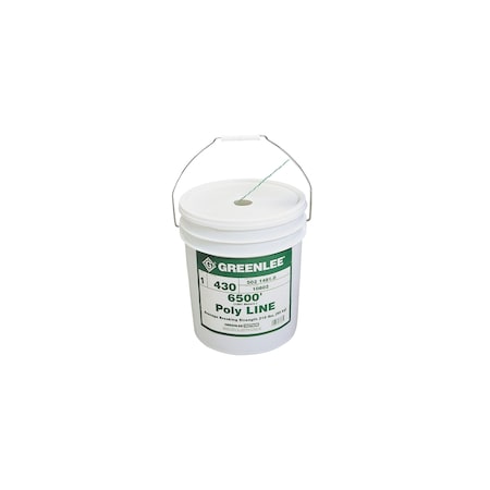 Green Leaf POLY PULL LINE 2200 FT BUCKET, 500LB TENSILE STRENGTH ...