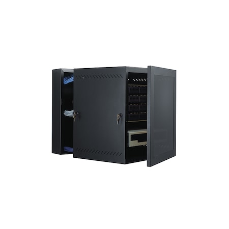 Great Lakes Case & Cabinet CABINET WALLMOUNT SWINGOUT, 48"H X 21.25"W X ...