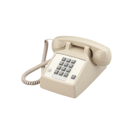 Cortelco 2500 DESK TELEPHONE, WITH FLASH & MESSAGE WAITING, ASH ...