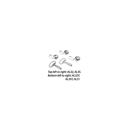 Nvent Hoffman KEY, 7MM SQUARE FOR AL32, STEEL/ZINC AL32Y | Zoro