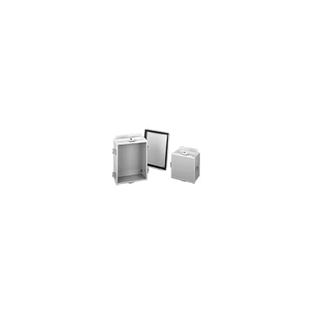 Nvent Hoffman Electrical Junction Box, Type 4 Clamp Cover, 6X6X4, Steel ...