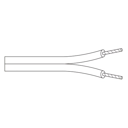 Belden 14-2C STR PARALLEL ZIP PVC, ROHS, 1000FT 9717 3681000 | Zoro