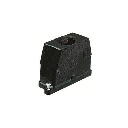 Harting HAN 10HPR HOOD TOP ENTRY M32, SCREW LOCK, 19400100412 | Zoro