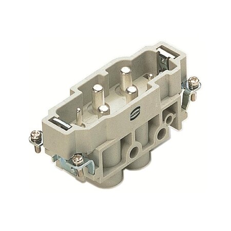 Harting HAN K 4/0 PIN MALE INSERT, SCREW, 9380062611 | Zoro