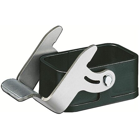 Harting HAN COMPACT BASE BULKHEAD 1, LEVER Q8 METAL BLACK, 9120080301 ...