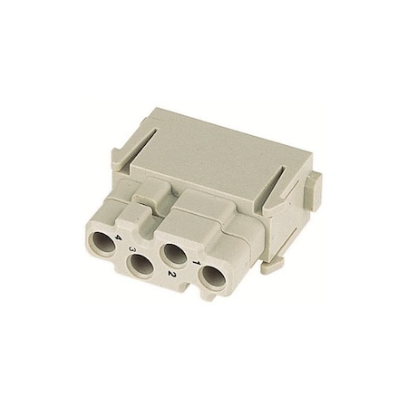 Harting HAN MODULAR 4 MULTI MODULE, FEMALE COAX 2, 9140044513 | Zoro