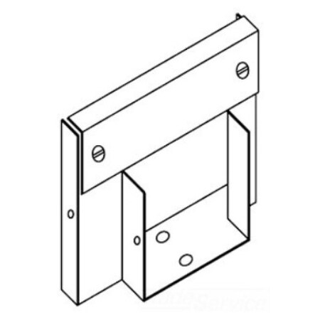 Nvent Hoffman WW, TYPE 1, REDUCER, 4X4 TO 3X3, F44G33R | Zoro