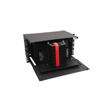 Corning 84/168-F CLOSET SPLICE HOUSING, 19" 5U EMPTY - ADD 14 TRAYS ...