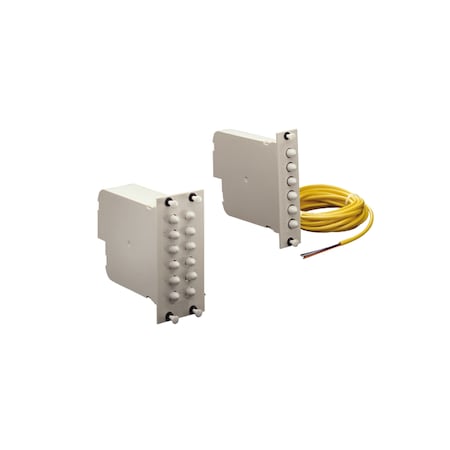 Corning 6 PORT FDC PANEL ST MM LOADED, ADAPTERS WITH, CERAMIC INSERTS ...