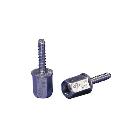 Nvent Caddy CADDY ROD LOCK ANCHOR SCREW, FOR 3/8" THREADED ROD, PK/25 ...