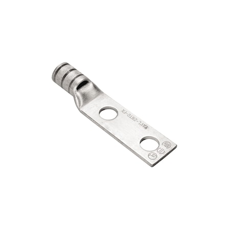 Burndy Two-Hole Compression Lug, 500-550 KCMIL Max, 3/8 in Stud ...