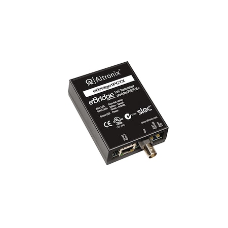 Altronix EBRIDGE PLUS - ETHERNET/POE, OR POE+ OVER COAX, TRANSCEIVER ...