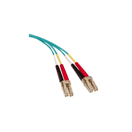 Leviton Duplex Fiber Cord, Lc To Lc, 50/125, Om3, Lshf, 3M 5LDLC-M03 | Zoro