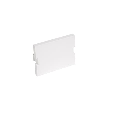 Leviton Blank Insert, Quickport Mos 1.5 Units, White 205413 | Zoro