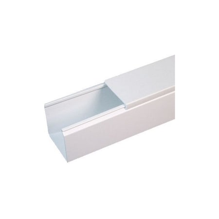 Panduit WIRE DUCT SOLID 4" X 4", NO MOUNTING HOLES WHITE, 6 FT LENGTHS ...