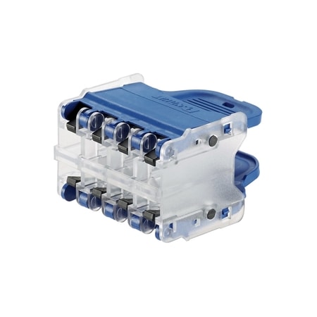Panduit QUICKNET PLUG PACK ACCEPTS 8, RJ45 MODULAR PLUGS, BLUE 510889 ...