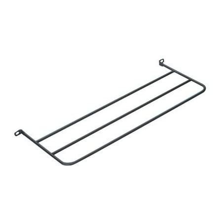 Panduit STRAIN RELIEF BAR (ROHS), EXTENDS 7" OFF RACK, BLACK SRB19MDBL ...