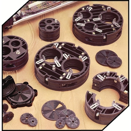 Preformed Line Products SEALING WASHER END PLATE KIT, 8" DIAMETER, 2 ...