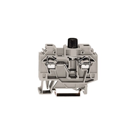 Wago TERMINAL BLOCK FUSED SPRING, 13MM 600V/10A/24-10AWG, GRAY 282-122 ...