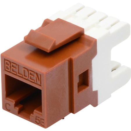 Belden 1-PORT MOD JACK 8W8P UTP, T568A/B CAT5E IP1 KEYCONNECT, PS5E ...