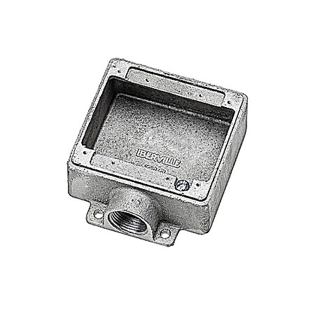 Abb Weatherproof Electrical Box, 4-11/16" W, 2-Gang, 26 Cu. In ...