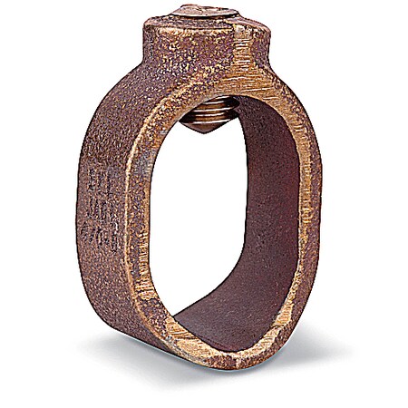 Abb HIGH STRENGTH BRONZE, GROUND ROD CLAMP - WIRE, RANGE #10 SOLID G5 ...