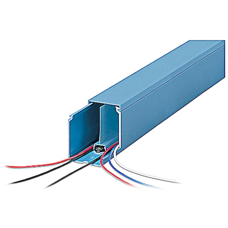 Abb 2.5X4 SOLID WALL BLACK DUCT TY25X4SPB6 | Zoro