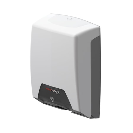 Provider Multifold Towel Dispenser, White/Graphite PRO-MF1020 | Zoro