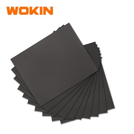 Wokin 10Pc 240 Grit Wet Sand Paper Sheet Set 324008 | Zoro
