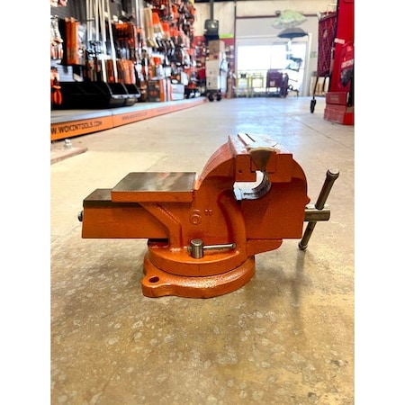 Wokin 6 Swivel Base Bench Vise With Anvil 106106 | Zoro