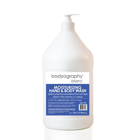 Bodyography Blanc Hand & Body Wash Gallon, 4PK HA-BDW-033A | Zoro
