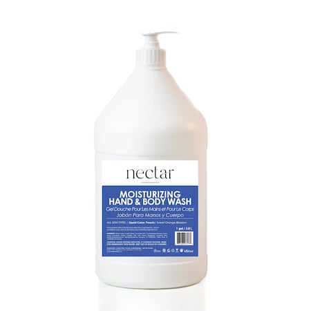 Nectar Hand & Body Wash Gallon, 4PK HA-NECSC-033A | Zoro