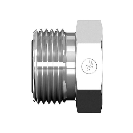 World Wide Fittings Flat Face O-Ring Plug 4229X06 | Zoro