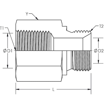 World Wide Fittings Female Pipe to Male British Standard Pipe Parallel ...