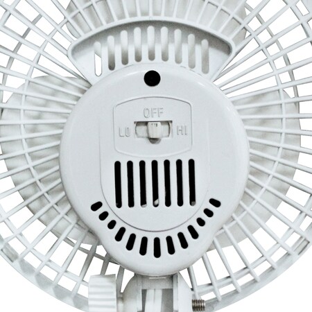 Comfort Zone 6 in. 2-Speed Desk Fan CZ6D | Zoro