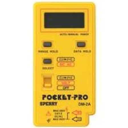 Gardner Bender DM2A Multimeter, Digital, LCD Display, Functions AC ...