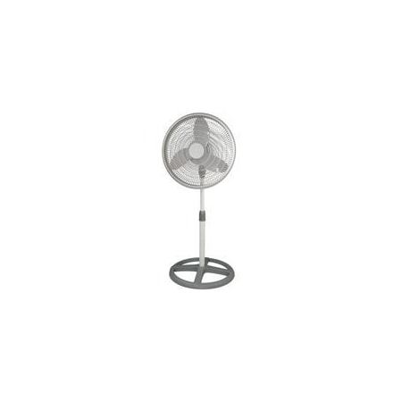 Camair Camair PF160 Oscillating Pedestal Fan, 5-Blade, 3-Speed, Black ...