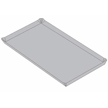 Tamlyn Formed Termite Shield, 17 in L, 9 in W, Steel, Galvanized TS917 ...