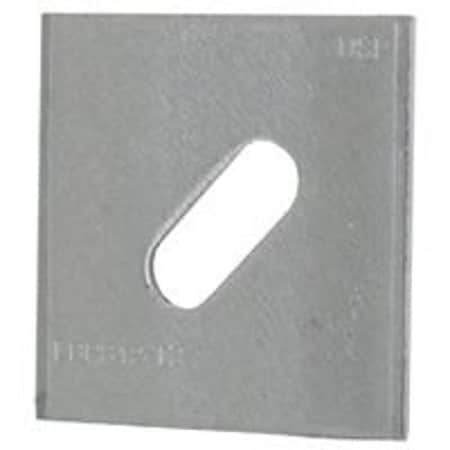 Mitek Slotted Bearing Plate, Steel, Zinc LBPS12-TZ | Zoro