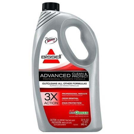 Bissell Carpet Cleaner, 32 oz, Bottle, Liquid, Characteristic, Pale ...