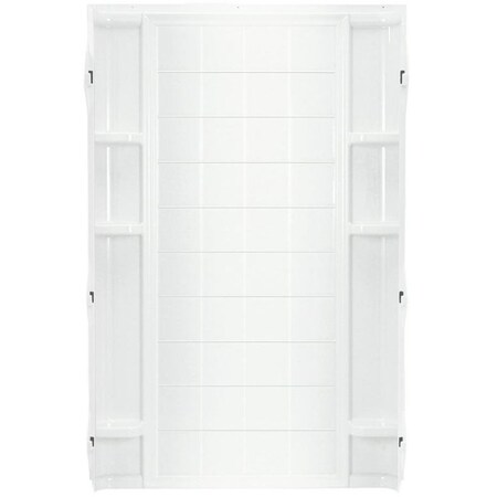 Sterling Ensemble Shower Back Wall, 7212 in L, 36 in W, Vikrell ...