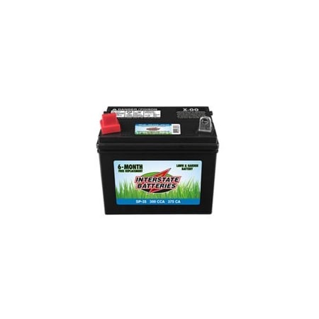 Interstate Batteries INTERSTATE BATTERIES SP-35 Lawn and Garden Battery ...