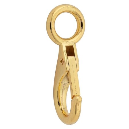 National Hardware Boat Snap with Fixed Round Eye, 58 x 234 in, 120 lb ...