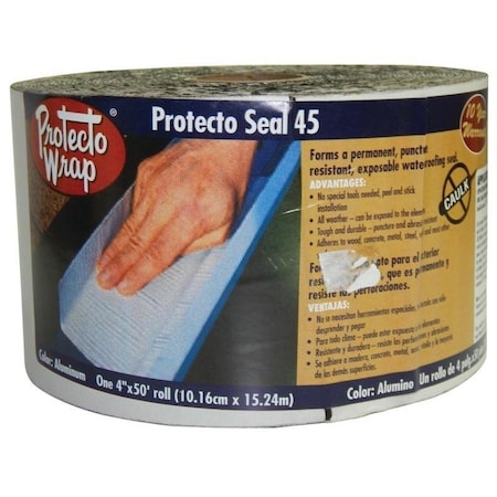 Protecto Wrap Protecto Seal 45 Membrane Flashing, 50 ft L, 4 in W ...