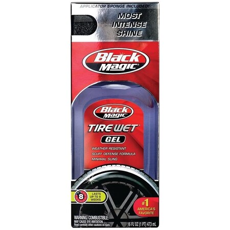 Black Magic Tire Shine, 16 oz, Gel, Cherry 5072647 | Zoro